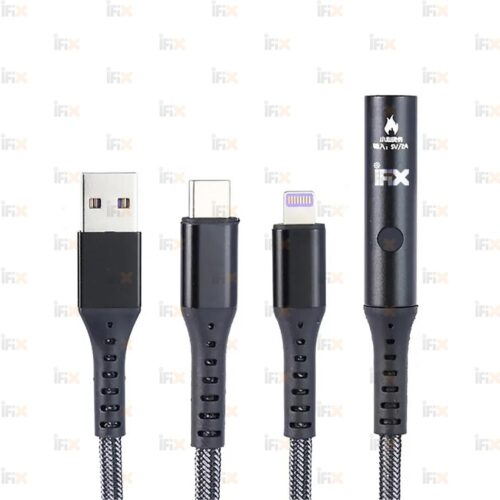 کابل USB سه کاره iFix Company – آی فیکس